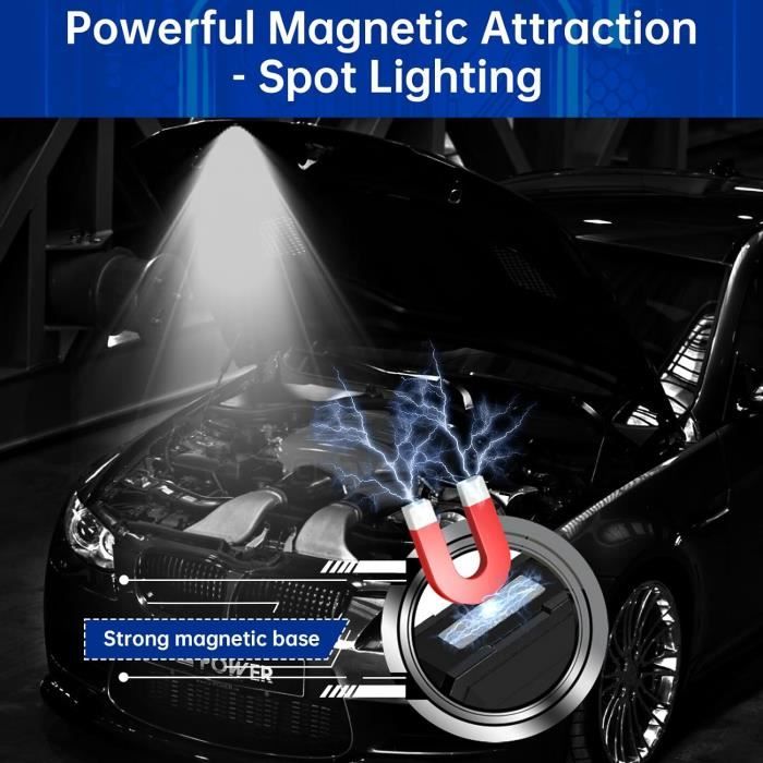 Mini lampe torche LED, Lampe de poche 900LM, Torche porte-clés EDC avec ...