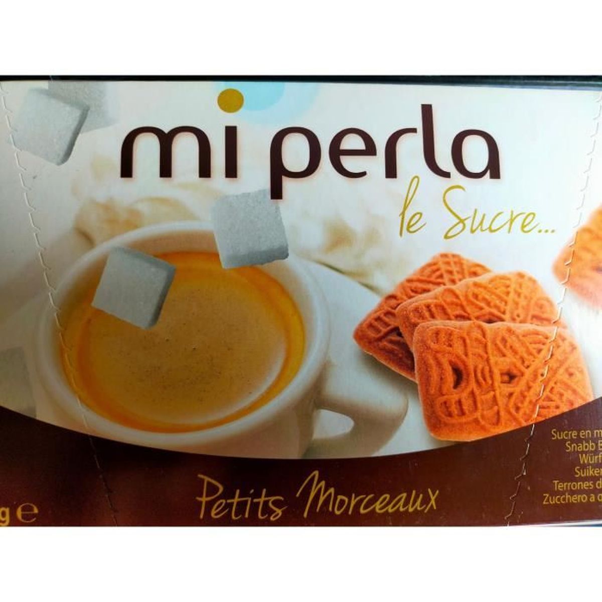 Sucre blanc petits morceaux boîte 1kg - Cdiscount Au quotidien