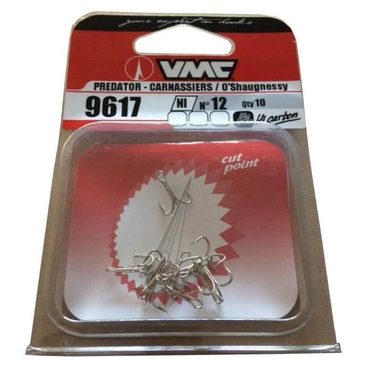 Hameçons Triple VMC taille 12 par 10 - Cdiscount Sport