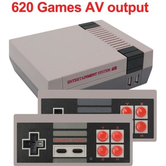 Console portable - Mini - 620 jeux AV Sortie - Compatible TV 4K - Rétro ...