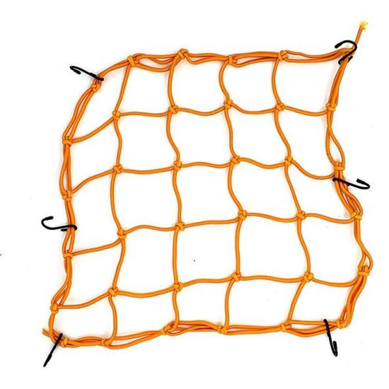 Sac-filet de coffre,Filet à bagages pour moto et vélo,6 crochets ...