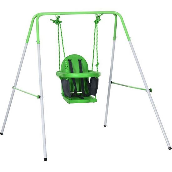 Balançoire portique pour Enfants de 6 à 36 Mois capacité de Charge de ...