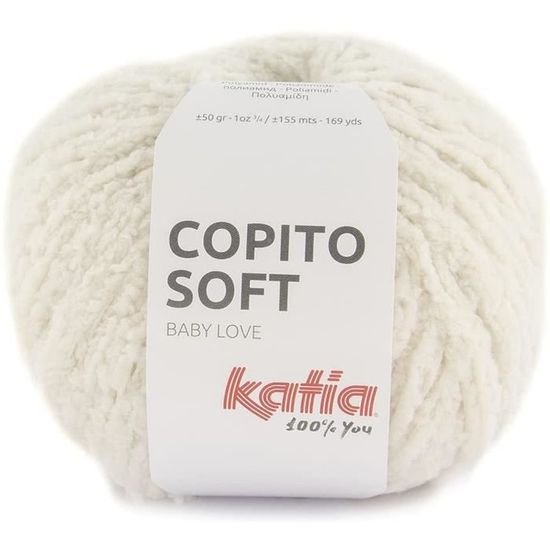 Katia Copito Soft Pelote de laine à effet peluche 50 A597 - Cdiscount ...