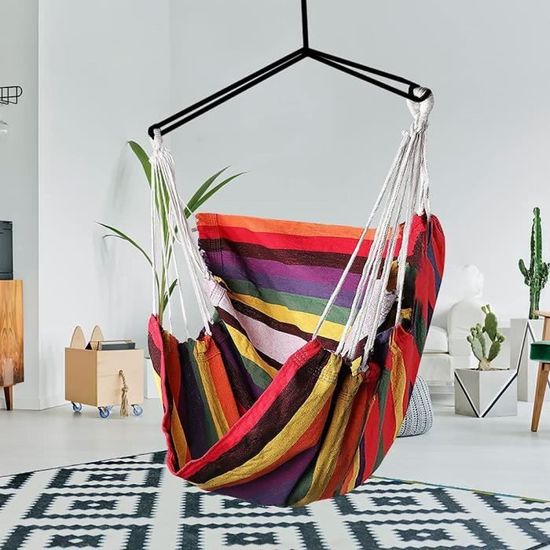 Chaise Suspendue,Fauteuil Suspendu Siège Hamac, Super Grande Chaise en ...