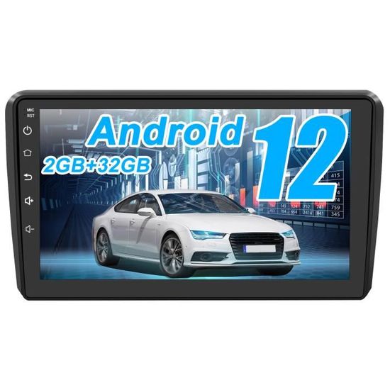 AWESAFE Autoradio Android 13 2Go+32Go pour Audi A3/S3/RS3 (2012-2020) 9'' Écran Tactile avec ...