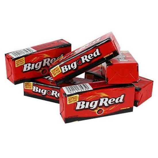 BIG RED Chewing-Gum Cannelle (lot de 6) - Cdiscount Au quotidien