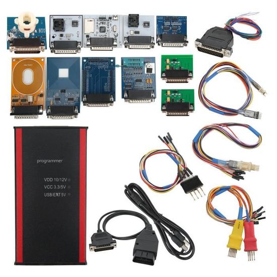 Garosa ECU Programmer Pour le Kit de Programmation Pro V87, Programmeur ECU Haute Résistance à ...