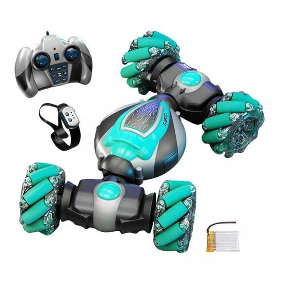 Véhicule Radiocommande - KYAMRC - Voiture Tout Terrain 6WD - LED - 360° Rotation - Pour Enfants ...