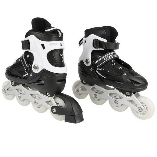 Roller in line 4 Roues - Taille S 27-32 Noir - KEKEDA - Enfant - Mixte ...