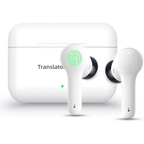M6 Translator Écouteurs De Traducteur De Langue Avec Puce Mise À Jour ...