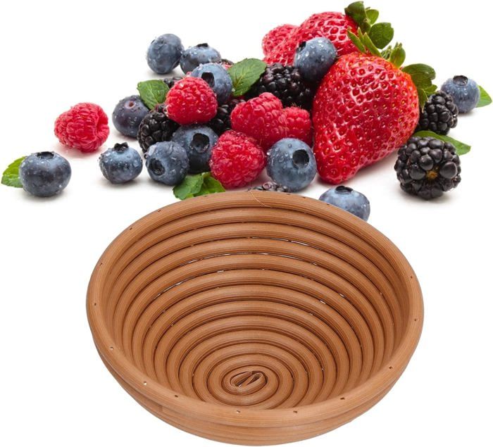 Panier À Pain, Paniers Ronds En Plastique, Moules De Cuisson, Panier De ...