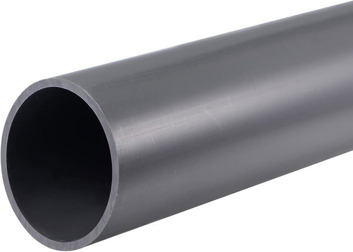 Tuyau Rond Rigide En Pvc - 36 Mm X 40 Mm X 065 M - Gris Clair ...