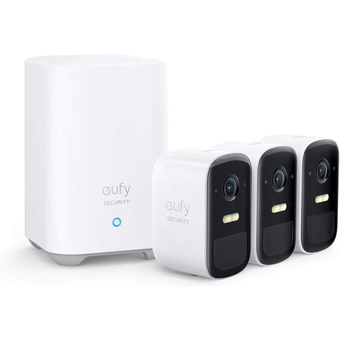Eufy Security eufyCam 2C, Camera Surveillance WiFi exterieure sans Fil ...