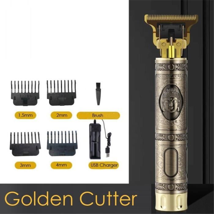 Coloration Golden Cutter Tondeuse à Cheveux Professionnelle Pour Hommes ...