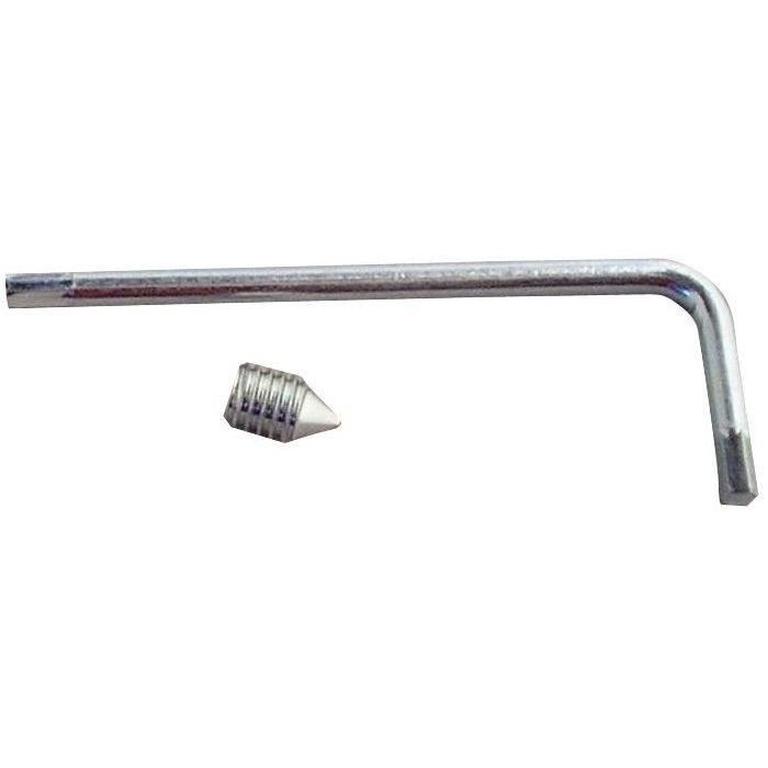 Vis pointeau - ALPERTEC - 6mm long 10mm - lot de 2 avec clé allen ...