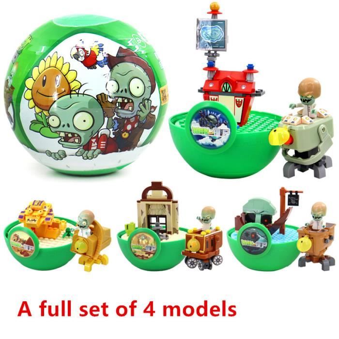 Ensemble complet de 4-Zombie Blind Box Jeu de loterie Assembler des ...