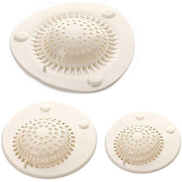 Attrape Cheveux Douche Bouchon Evier Baignoire Filtre Cheveux Douche ...