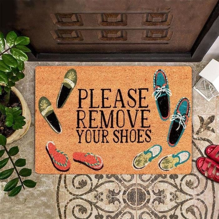 Veuillez Retirer Vos Chaussures Paillasson Chaussures Off Paillasson ... Veuillez Retirer Vos Chaussures Paillasson Chaussures Off Paillasson ...