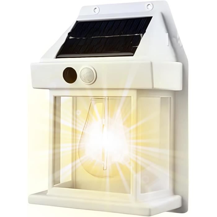 Applique Murale Solaire En Tungstène Avec 3 Modes, Détecteur De ...