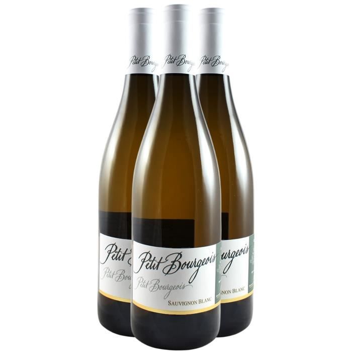 Petit Bourgeois Sauvignon Blanc 2021 - Lot de 3x75cl - Henri Bourgeois ...