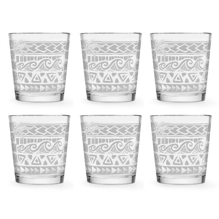 Libbey Verre Tiki Kahiko Mai Tai Blanc - 360 ml / 36 cl - 6 pièces ...