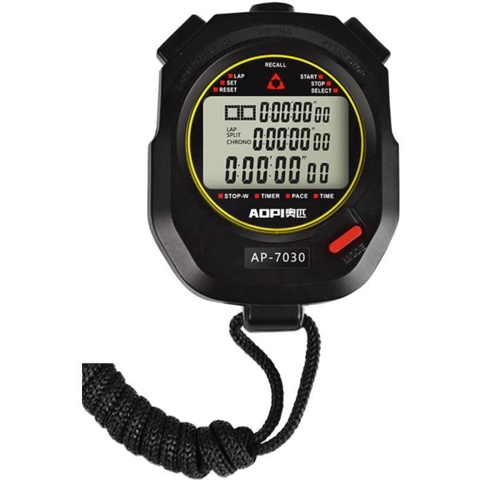 Chronometre Numerique,Chronometre,Chronometre digital Sports ...