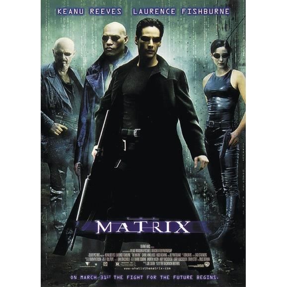 Poster Matrix Style A + 1 Powerstrips©, tesa adh‚sifs double face-20pcs ...