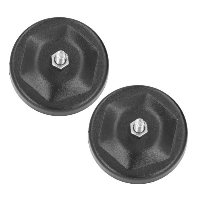 Dioche Base magnétique pour barre lumineuse à LED 2 pièces Base de ...