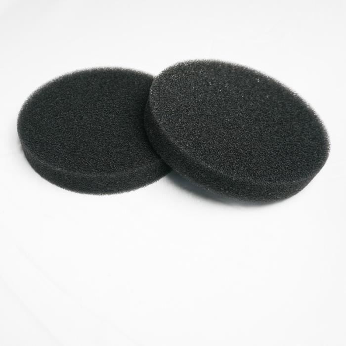 Filtres mousse pour aspirateur - DISTRI+ - Lot de 2 - D.130mm - Rowenta ...