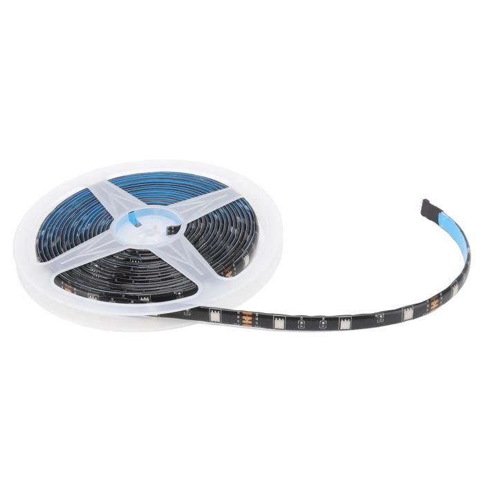 Fdit bande lumineuse LED RVB RGB Strip Light Étanche USB Alimenté ...
