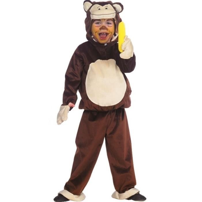 Rubie's costume singe avec banane marron junior - Cdiscount Jeux - Jouets