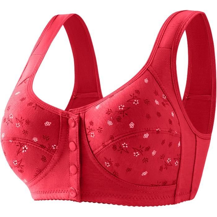 SOUTIEN-GORGE Femmes Pleine Coupe Imprimer sous-vêtements Minces Grande ...