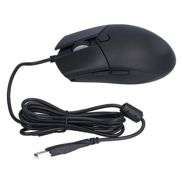 Souris de jeu - PWSHYMI - MAGIC‑REFINER - Filaire - 6 boutons - Lumière ...