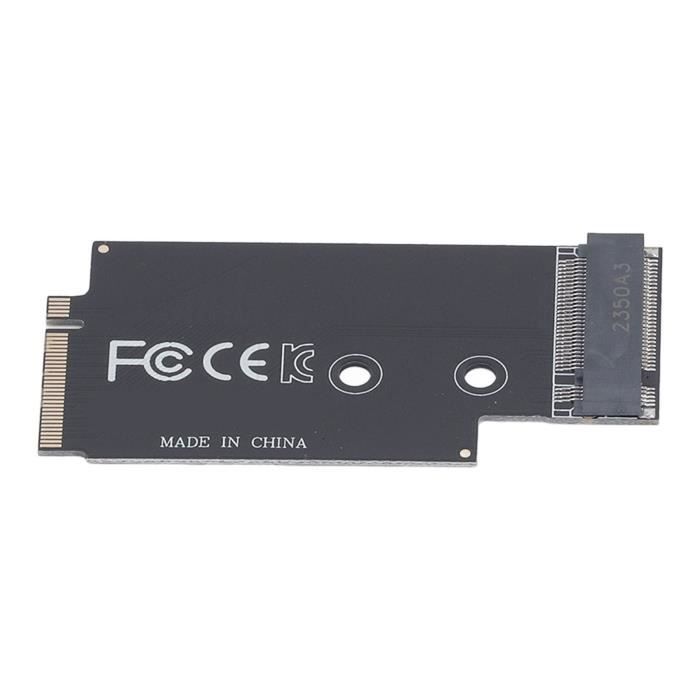 Qiilu Carte d'extension M.2 2242 vers NVME 2280 PCIe 4.0 pour SSD ...