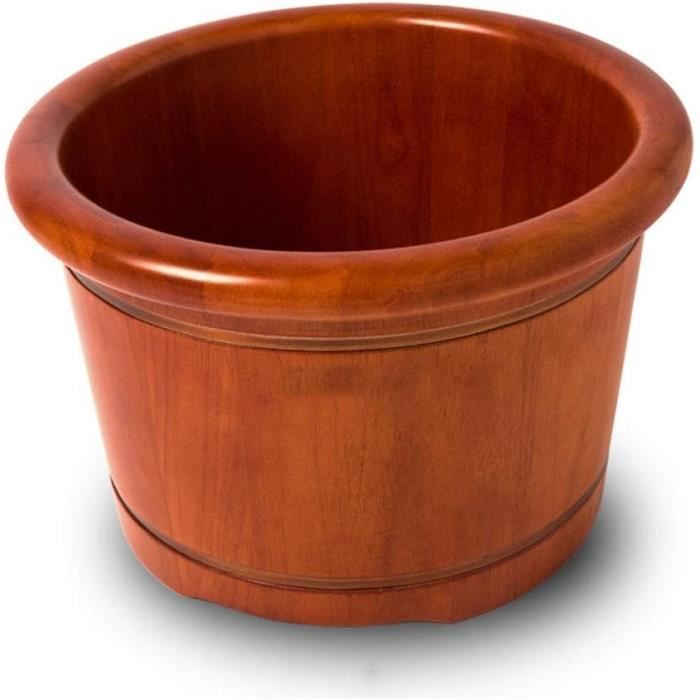 Bassin De Pied En Bois Tonneau De Bain De Pieds En Chêne, Bain De Pieds ...