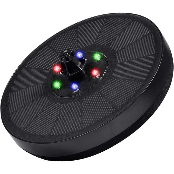 Hjui Pompe De Fontaine Solaire, Pompe De Fontaine De Bain D'Oiseaux Sur ...