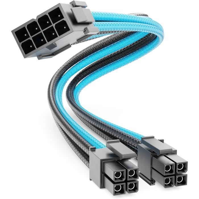 Câble D'Alimentation Interne 4+4-Broches Eps Cpu Pour Processeur 30Cm ...