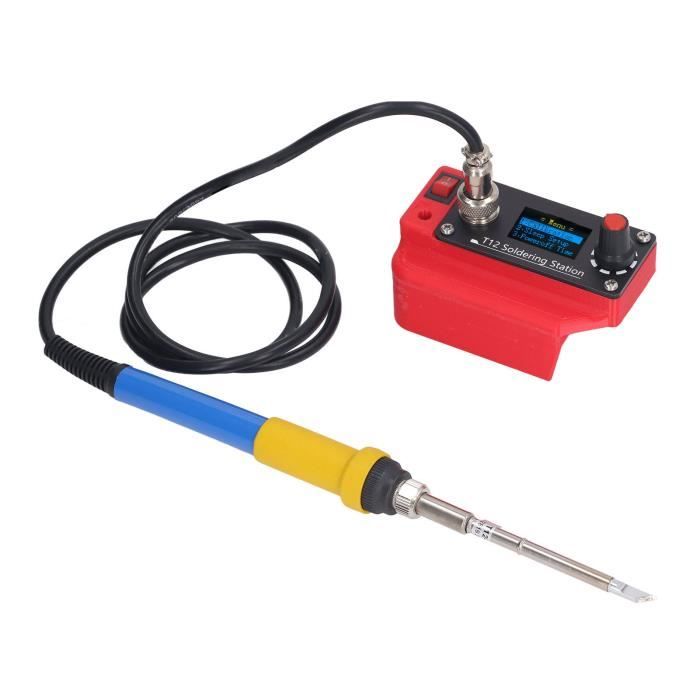 VBESTLIFE Station de soudage Station de fer à souder, 18V 72W 0.96 inch ...