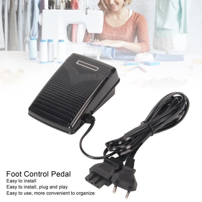 Qiilu Pédale de commande au pied Pédale de commande de vitesse de ...