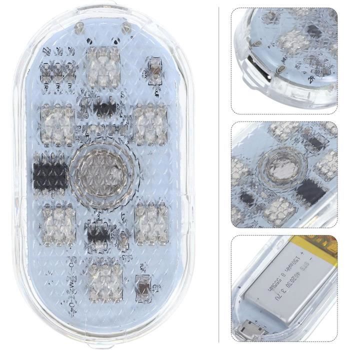 Lumière LED Pour Intérieur De Voiture Éclairage d'ambiance Lumière Usb ...