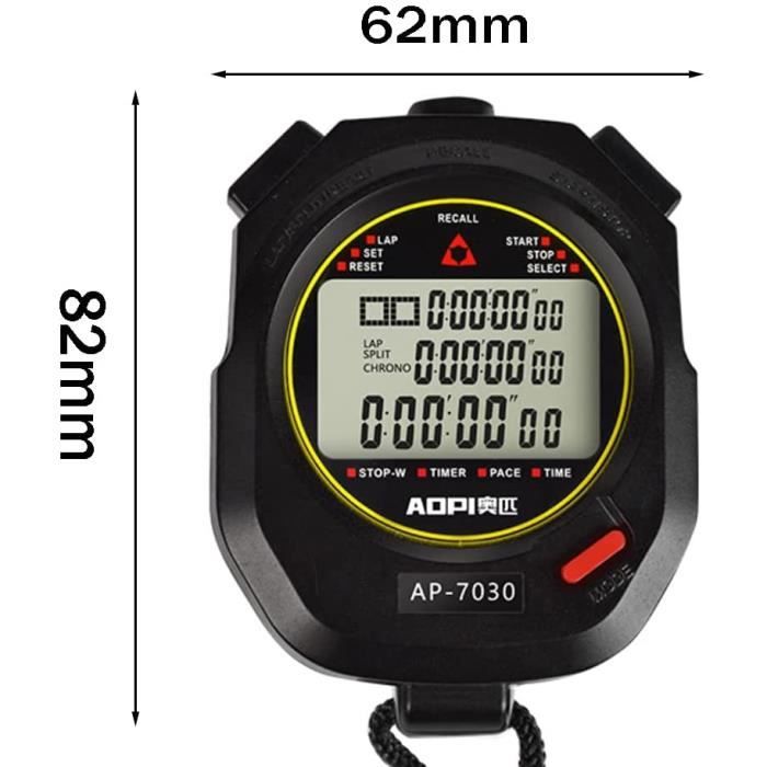 Chronometre Numerique,Chronometre,Chronometre digital Sports ...