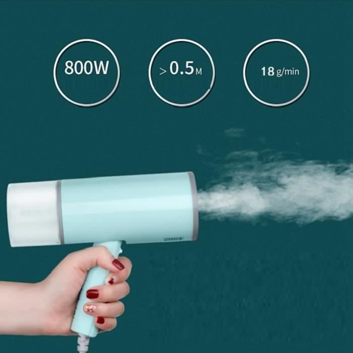 Repasseuse à Main - A1262 - Portable Pliable - 800W - 140ml - Débit 15g ...