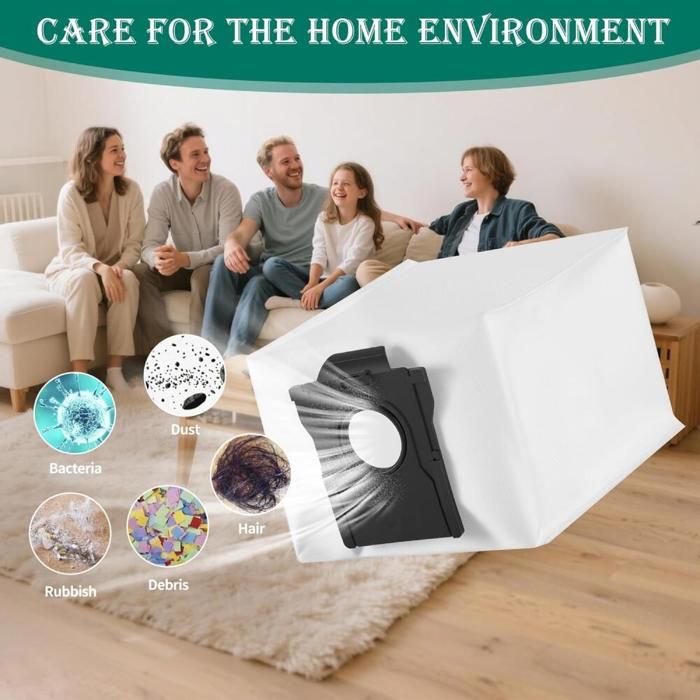 10 Sacs pour aspirateur Dreame L40 X40 X50 Ultra Complete D10 Plus Gen ...