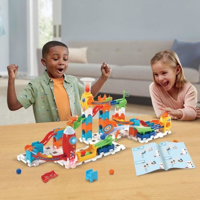 VTECH - Marble Rush Circuit à Billes - Rocket Set Electronic M100E ...