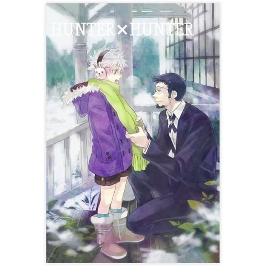 AIMASHI Poster de l'animé Hunter X Hunter Killua Zoldyck sur toile pour ...