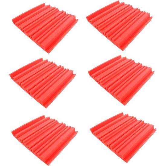 6 Pièces Isolation Insonorisante À Large Bande Mousses Acoustiques ...