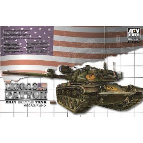 AFV CLUB - Maquette Char M60a3 Patton Main Battle Tank |afv Club|35249| 1:35 Maquette Char Promo ...