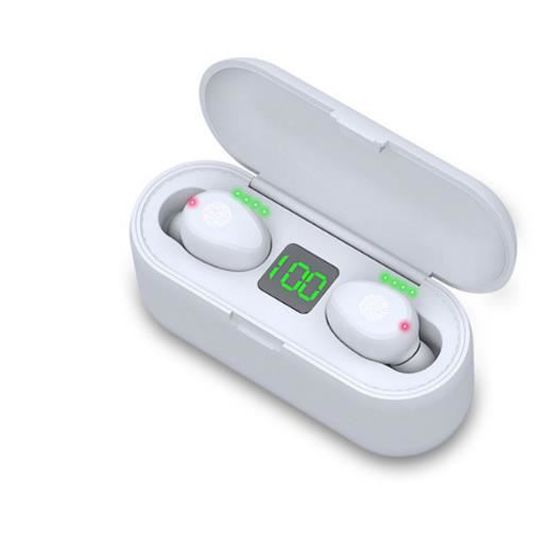 F9 empreinte digitale nouveau TWS sans fil bluetooth casque affaires ...