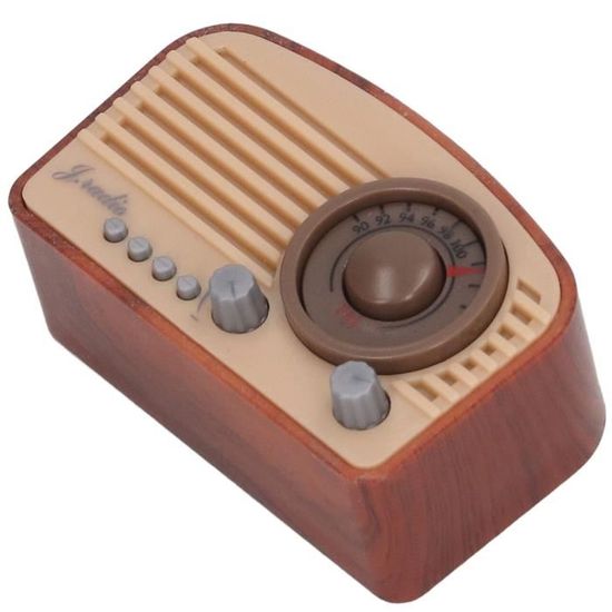 Modèle de radio miniature de maison de poupée Dollhouse Mini Radio ...