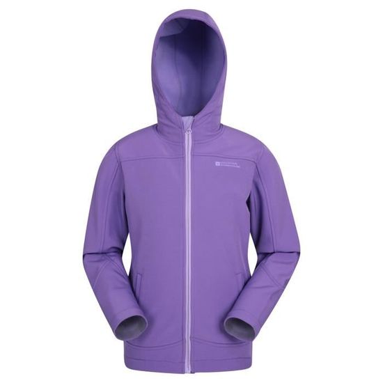 Mountain Warehouse Veste Softshell Exodus Enfants Violet Clair ...
